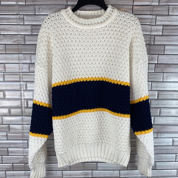 Vintage | Sweaters | Vintage Mens Countess Mara Hand Stitched In ...